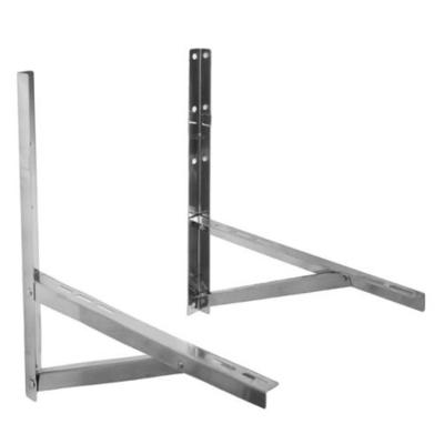 China Custom Stainless Steel Air Conditioner Bracket Wall Mount 0.5mm Tolerance Sheet Metal Bracket for sale