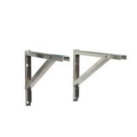 China Custom Stainless Steel Air Conditioner Bracket Wall Mount 0.5mm Tolerance Sheet Metal Bracket for sale