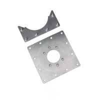China Custom Stamped Metal Brackets Stainless Steel Powder Coated 0.1-8mm Thickness for sale