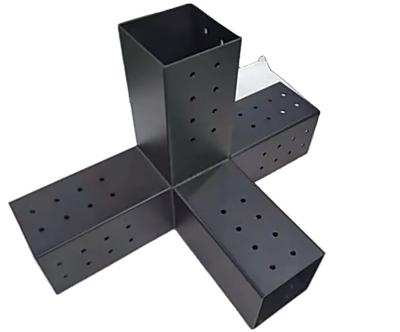 China Custom Carbon Steel Arbor Bracket Swing Bracket 2 3 4 Ways 0.1-8mm Thickness for Industrial Applications for sale