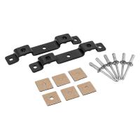 China Custom Heavy Duty Shelving Bracket Sheet Metal Stamping Parts 0.1-8mm Thickness for sale