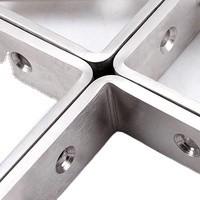 China Custom Metal Stamping Bracket 0.05mm Tolerance Heavy Duty Shelving Bracket for Bicycle Racks for sale