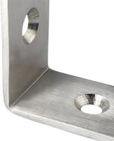 China Custom Metal Stamping Bracket 0.05mm Tolerance Heavy Duty Shelving Bracket for Bicycle Racks for sale