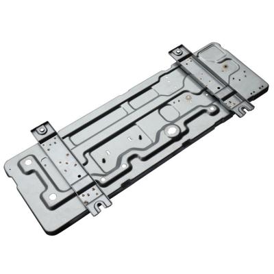 China Powder Coated Custom Metal Stamping Parts for Car Chassis Accessories 0.1-8mm Thickness for sale