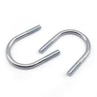 China Custom Carbon Steel U Bolts Q235 Stamping Parts with Powder Coating Finish for Industrial Use for sale