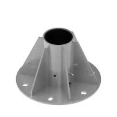China Custom Stainless Steel Fabrication Floor Mount Base Plate CNC Laser Cutting Stamping Parts for sale