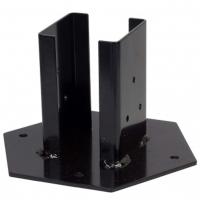 China Customized Metal Connector Post Base Bracket Stainless Steel 15-25 Days Lead Time for sale