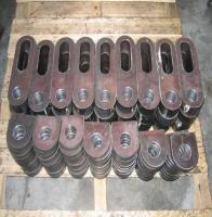 China Custom Carbon Steel Stamping Exhaust Bracket for Motorcycle Parts 2mm Thick for sale