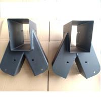 China Powder Coated Heavy Duty Shelving Bracket 0.1-8mm Metal Stamping Bending Custom Support for sale