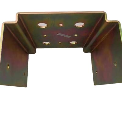 China Polished Color Plated Metal Sheet Stamping Parts 0.1-8mm Thickness for White Finish for sale
