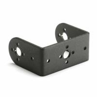 China Custom Metal Stamping Parts Heavy Duty Shelving Bracket 0.05mm Tolerance OEM for sale