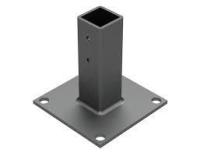China ISO9001 Certified Custom Metal Stamping Base Plate Q235 Steel Laser Cutting CNC Bending for sale