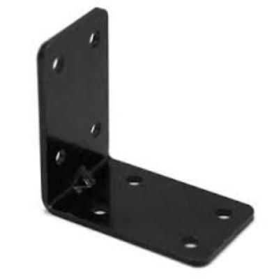 China Custom Steel Stainless Steel Angle Brackets Metal Stamping Parts 90 Degree Bracket for sale
