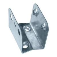 China Custom Steel Stainless Steel Angle Brackets Metal Stamping Parts 90 Degree Bracket for sale