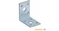 China Custom Steel Stainless Steel Angle Brackets Metal Stamping Parts 90 Degree Bracket for sale
