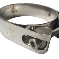 China Customized Metal Hose Clamps Stainless Steel 0.1mm Tolerance OEM ODM Small Orders for sale