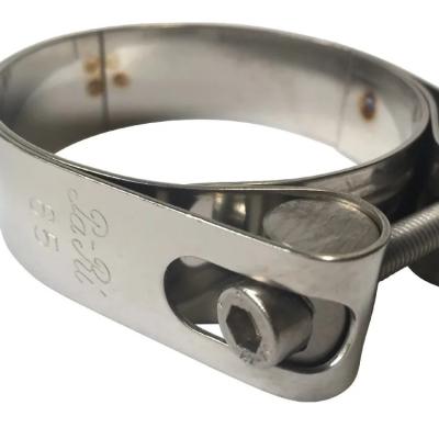 China Customized Metal Hose Clamps Stainless Steel 0.1mm Tolerance OEM ODM Small Orders for sale