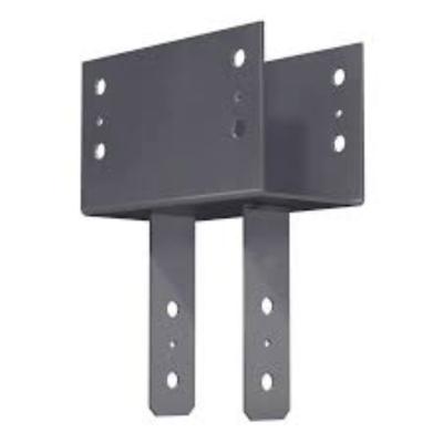 China Custom Sheet Metal Stamping Parts 0.1mm Tolerance Steel Wood Connector OEM for sale