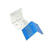 China Custom Metal Stamping Parts OEM Heavy Duty Shelving Bracket 0.05mm Tolerance for sale
