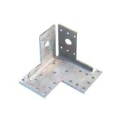 China Custom Metal Stamping Parts OEM Heavy Duty Shelving Bracket 0.05mm Tolerance for sale