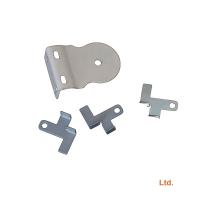 China Custom Metal Stamping Parts OEM Heavy Duty Shelving Bracket 0.05mm Tolerance for sale