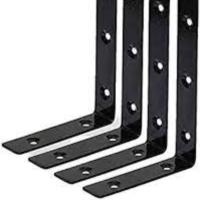 China Custom Steel Stainless Steel Angle Brackets Metal Stamping Parts OEM CNC Laser Cutting for sale