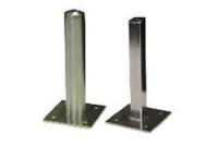 China Custom Steel Stainless Steel Floor Mount Base Plate Stamping Parts 630T Press CNC Bending for sale