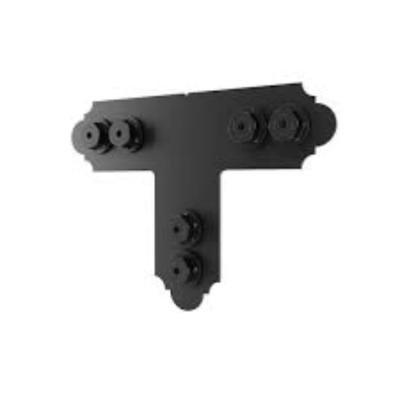 China Custom Anodized Steel Wood Connector Stamping Parts OEM Sheet Metal Fabrication 0.1mm Tolerance for sale