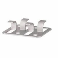 China Custom Black Oxide Coating Steel Wooden Connector Sheet Metal Fabrication 0.1mm Tolerance for sale
