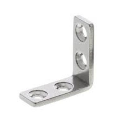 China Custom Steel Stainless Steel Angle Brackets Welding Stamping Parts 2mm Thickness for sale