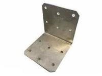 China Custom Steel Stainless Steel Angle Brackets Welding Stamping Parts 2mm Thickness for sale