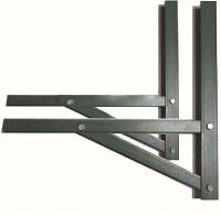 China Custom Aluminum Air Conditioner Bracket 0.5mm-25mm Thickness OEM Metal Bracket for sale