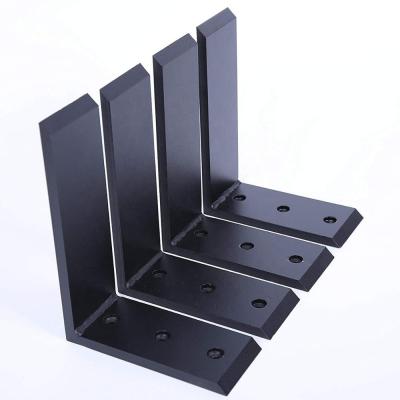 China Custom 90 Degree Angle Stainless Steel Stamping Parts OEM Small Order ±0.1mm Tolerance for sale
