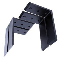 China Custom 90 Degree Angle Stainless Steel Stamping Parts OEM Small Order ±0.1mm Tolerance for sale