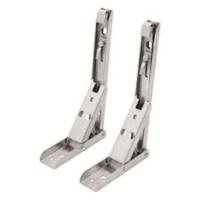 China Custom Stainless Steel Fabrication Wooden Leg Brackets CNC Stamping Parts 630T Press for sale