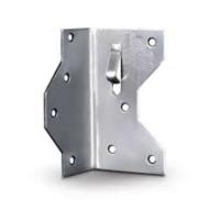 China Custom Stainless Steel Fabrication Wooden Leg Brackets CNC Stamping Parts 630T Press for sale