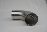 China Customizable 90 Degree Elbow Connector Stainless Steel CNC Machined ±0.1mm Tolerance for Coating Applications for sale
