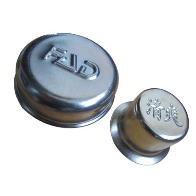 China Iron Deep Drawn Stamping Parts ISO9001 2008 Custom OEM Metal Fabrication for sale