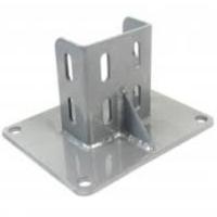 China Steel Stainless Steel Floor Mount Base Plate Laser Cutting Stamping 2mm Thickness for sale