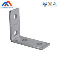 China Custom Heavy Duty Metal Shelving Bracket 0.1-8mm Thickness Stamping Bending Parts for sale