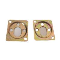 China Custom Laser Cut Aluminum Lock Gaskets 0.1mm Tolerance OEM Metal Stamping Parts for sale