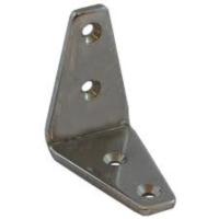 China Custom Angle Brackets Steel Stamping Parts Q235 Stainless Steel Laser Cutting CNC Bending for sale