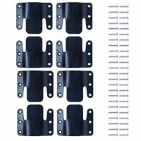China Custom Powder Coated Metal Bracket Fastener Heavy Duty Shelving Bracket 0.1-8mm Thickness for sale
