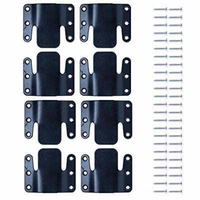 China Custom Powder Coated Metal Bracket Fastener Heavy Duty Shelving Bracket 0.1-8mm Thickness for sale