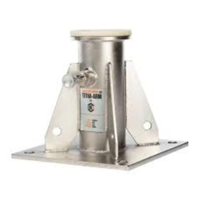 China Steel Stainless Steel Floor Mount Base Plate ISO9001 2008 Custom Stamping Parts for sale