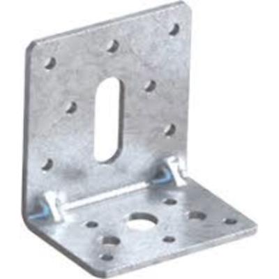 China Custom Steel Stainless Steel Angle Brackets Metal Stamping Parts 90 Degree for sale