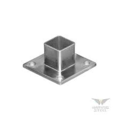 China Customized Floor Mount Base Plate Steel Stainless Steel Stamping Parts ISO9001 2008 Certified for sale