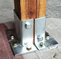 China Custom Stainless Steel Swing Bracket Hardware 0.1-8mm Thickness Metal Stamping Parts for sale