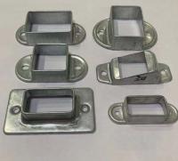 China Custom Stainless Steel Swing Bracket Hardware 0.1-8mm Thickness Metal Stamping Parts for sale
