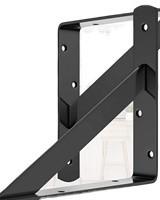 China Customized Stainless Steel Triangular Bracket Bookshelf Fixed Frame 0.1-8mm Thickness for sale